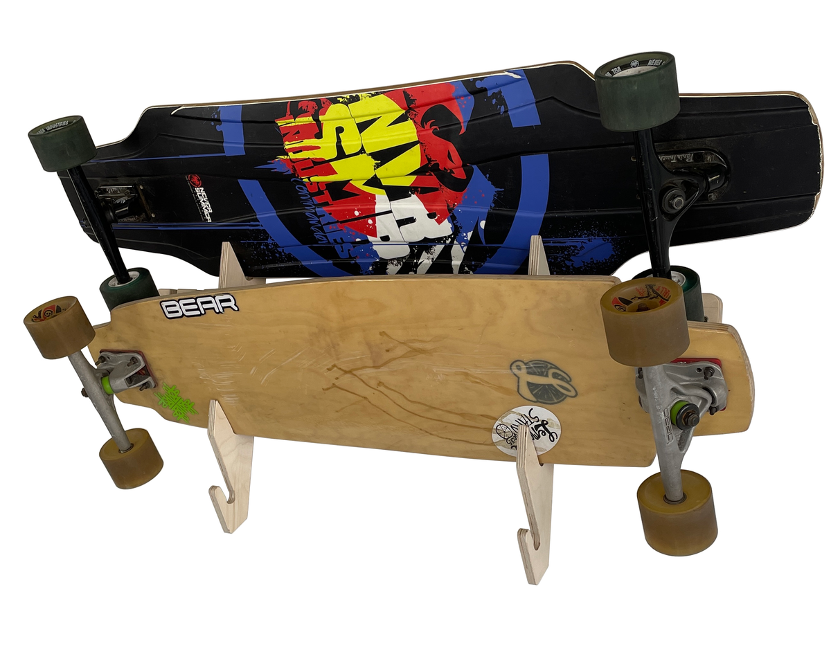 Skateboard Wall Storage And Racks For Organized Riders