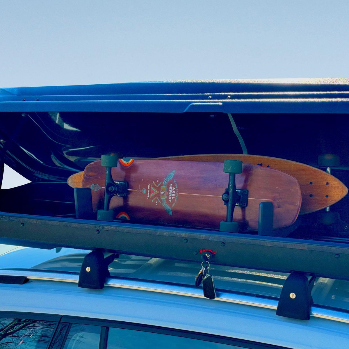 TRAPSKI LowPro 2 S Ski and Snowboard Rack Insert for Rooftop Cargo Box