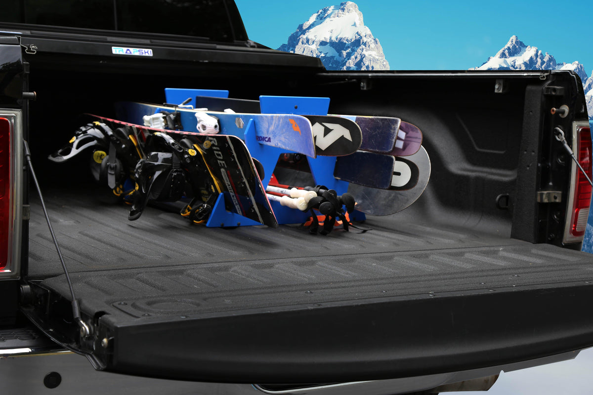TRAPSKI QUAD Mobile All Mountain Ski and Standard Stance Snowboard Rac