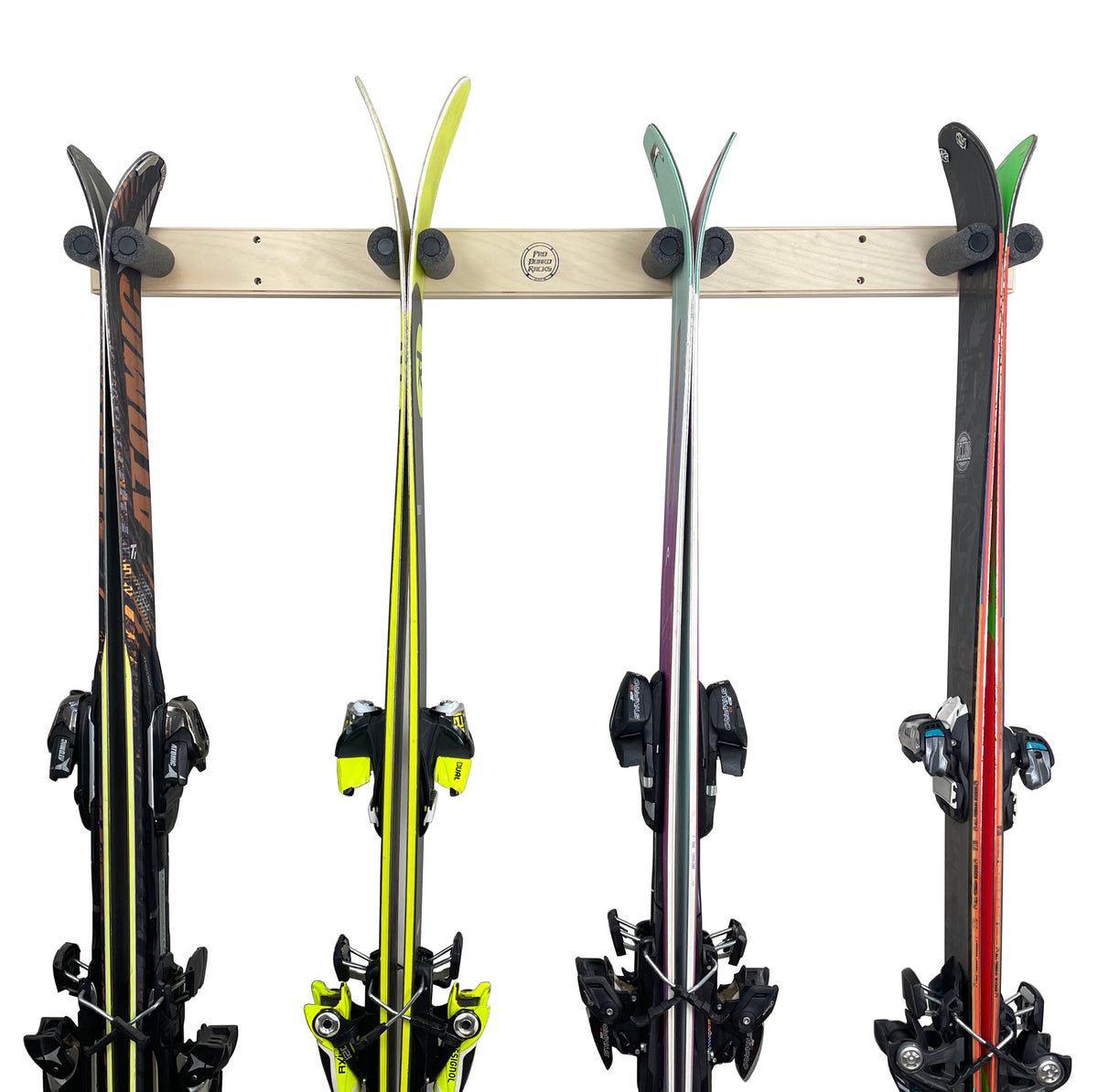 Ski Wall Storage Rack | Vertical Wall Mount Ski Rack | Pro Board Racks